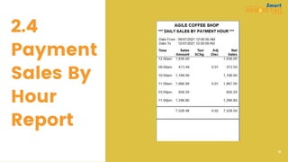 Smart Touch POS F&B Sample Report