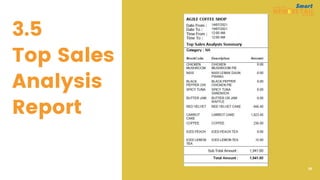 Smart Touch POS F&B Sample Report