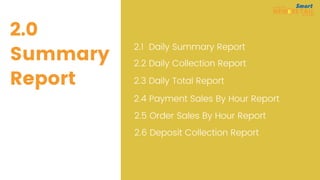 Smart Touch POS F&B Sample Report