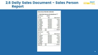 Smart Touch POS Sample Report | PDF