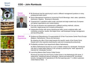 Smart Value Summary For Pr | PPT | Business Administration | Business