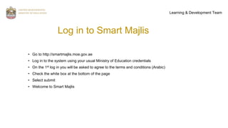 Smart majlis training | PPTX