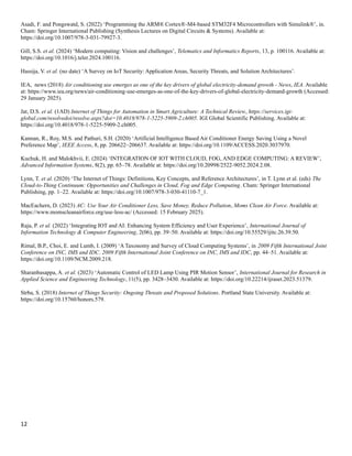 Enhancing Classroom Comfort: An IoT-Driven Smart Air Conditioning System for Optimized Learning ...