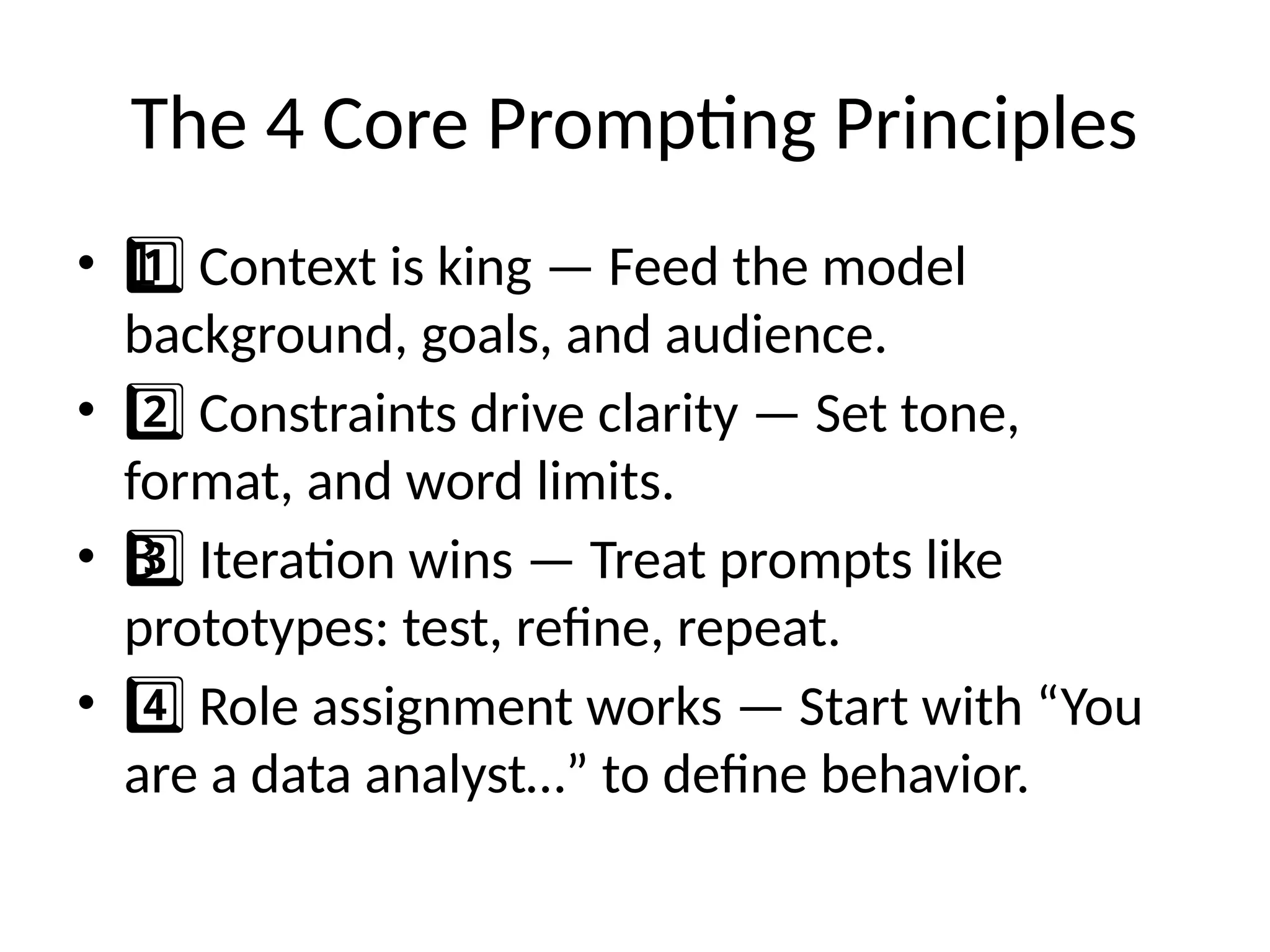 Smart Advanced LLM Prompting Presentation | PPTX