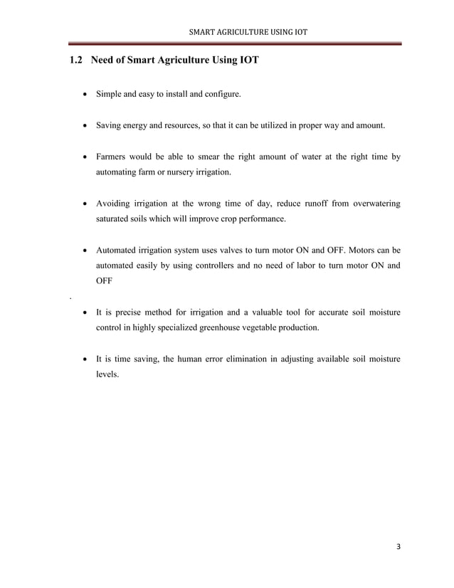 Smart agriculture using iot (fully smart) By using arduino | PDF