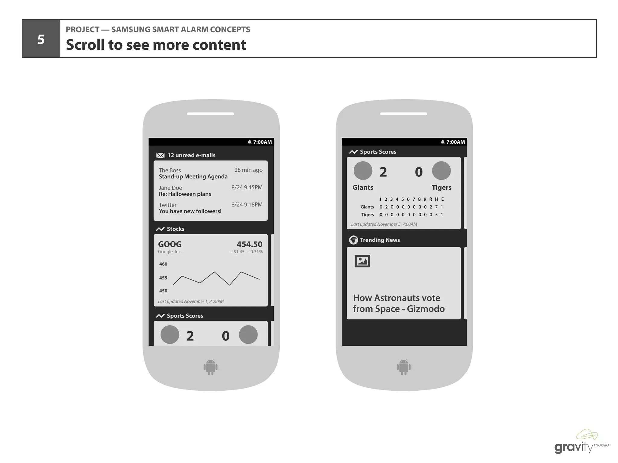 Samsung Smart Alarm UX | PPT