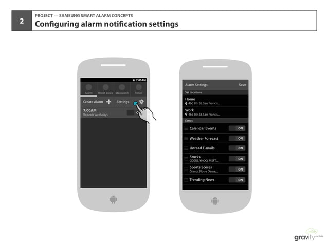 Samsung Smart Alarm UX | PPT