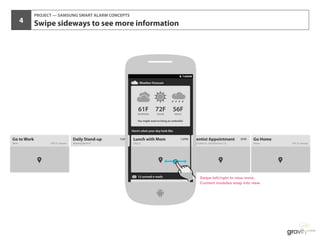 Samsung Smart Alarm UX | PPT