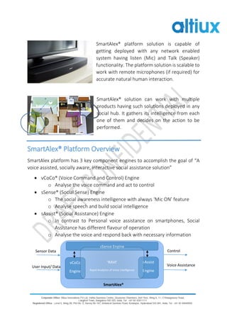 SmartAlex - | PDF | Internet of Things | Internet