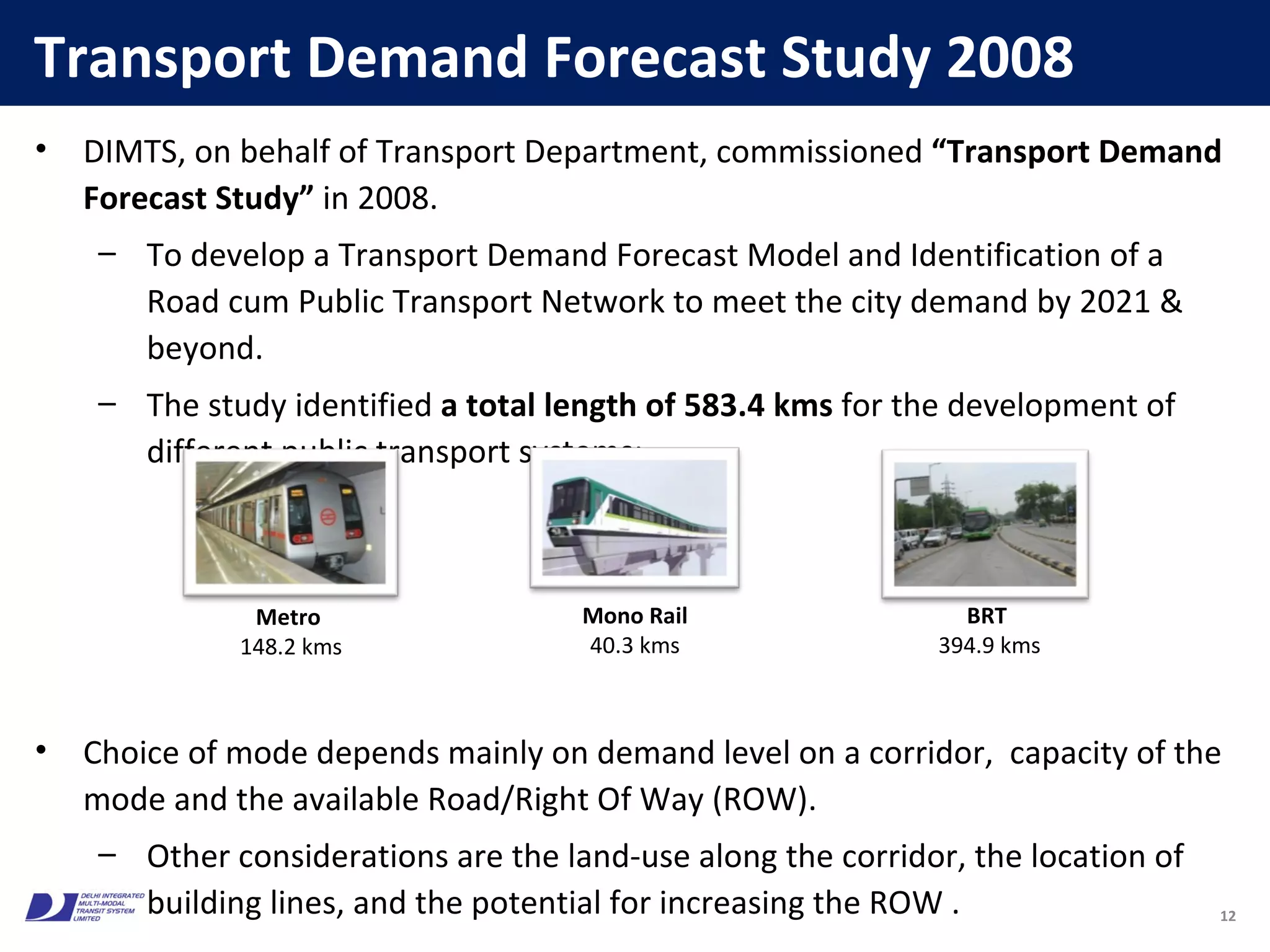 Smart and Connected Transport - A Case Study of Delhi | PPT