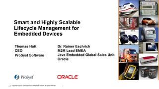 Smart and Highly Scalable Lifecycle Management for Embedded Devices ...