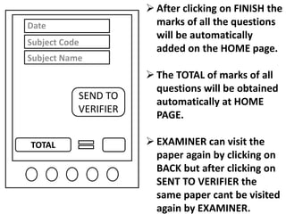 Smart answer sheet - A paperless paper | PPTX