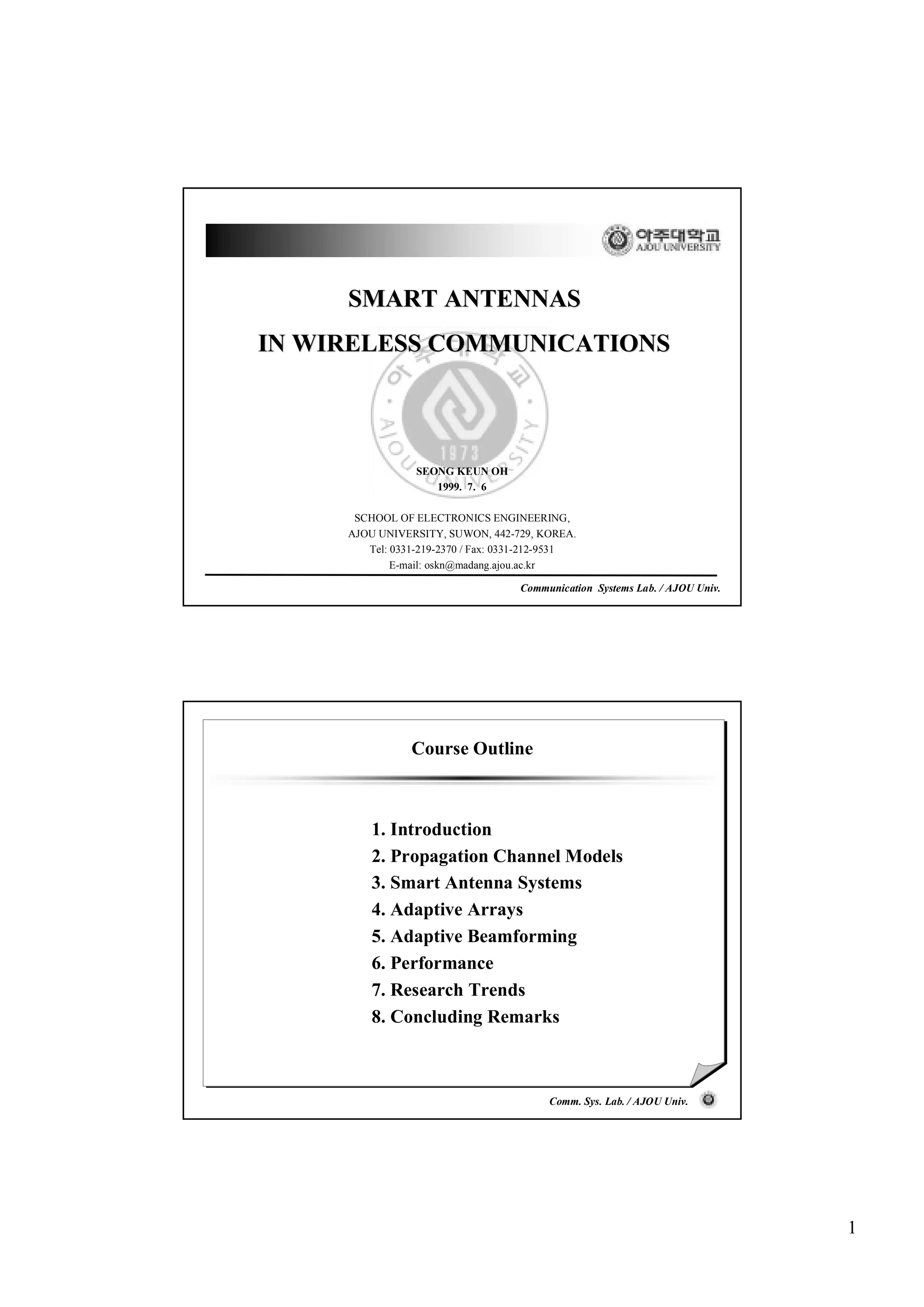 Smart antenna | PDF