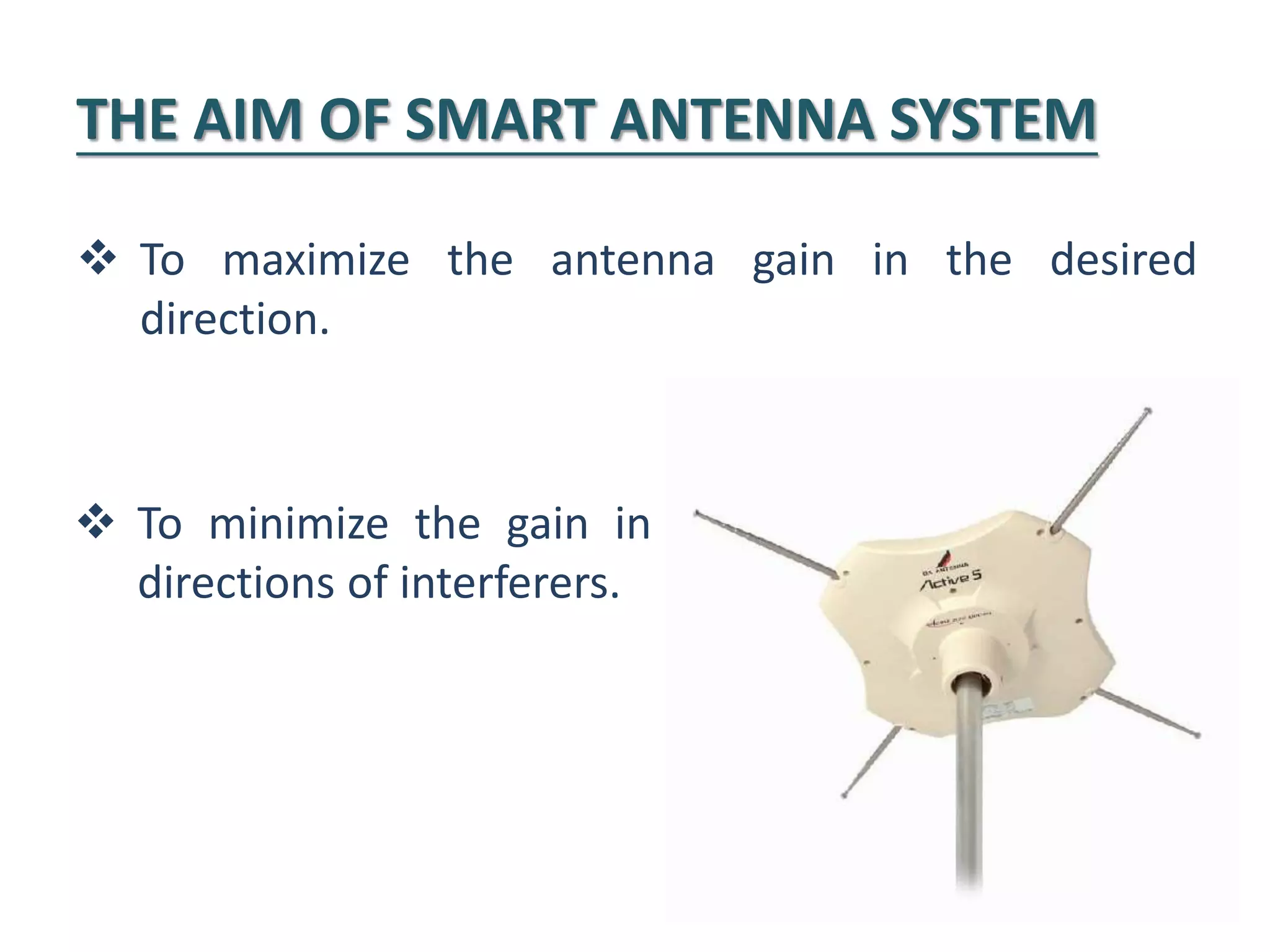 Smart antenna | PPTX