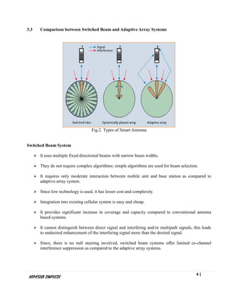 Smart Antenna Report | PDF