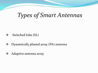Smart antenna made_by_nitmas_2008-12_batch | PPTX