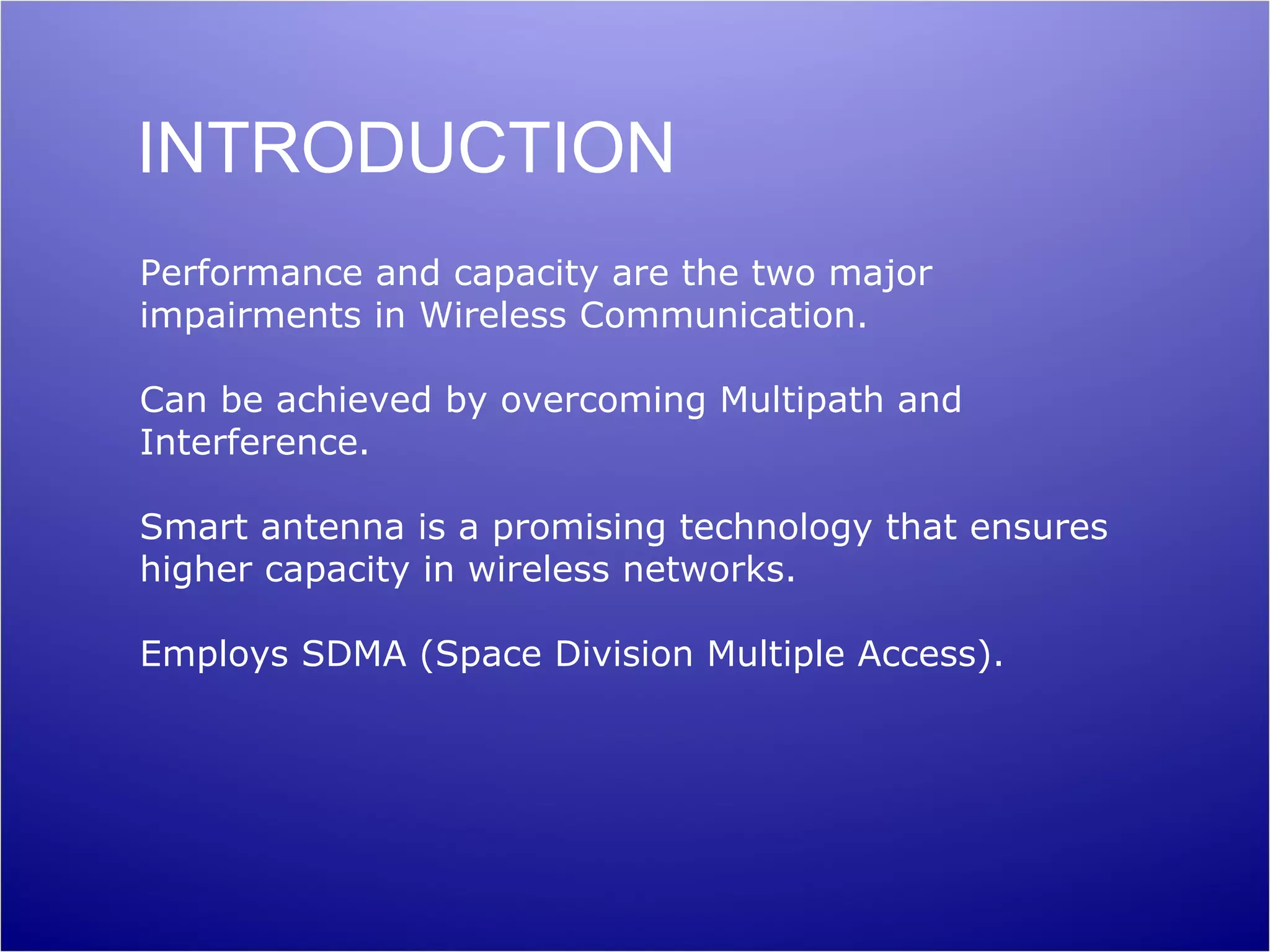 Smart antennas | PPT