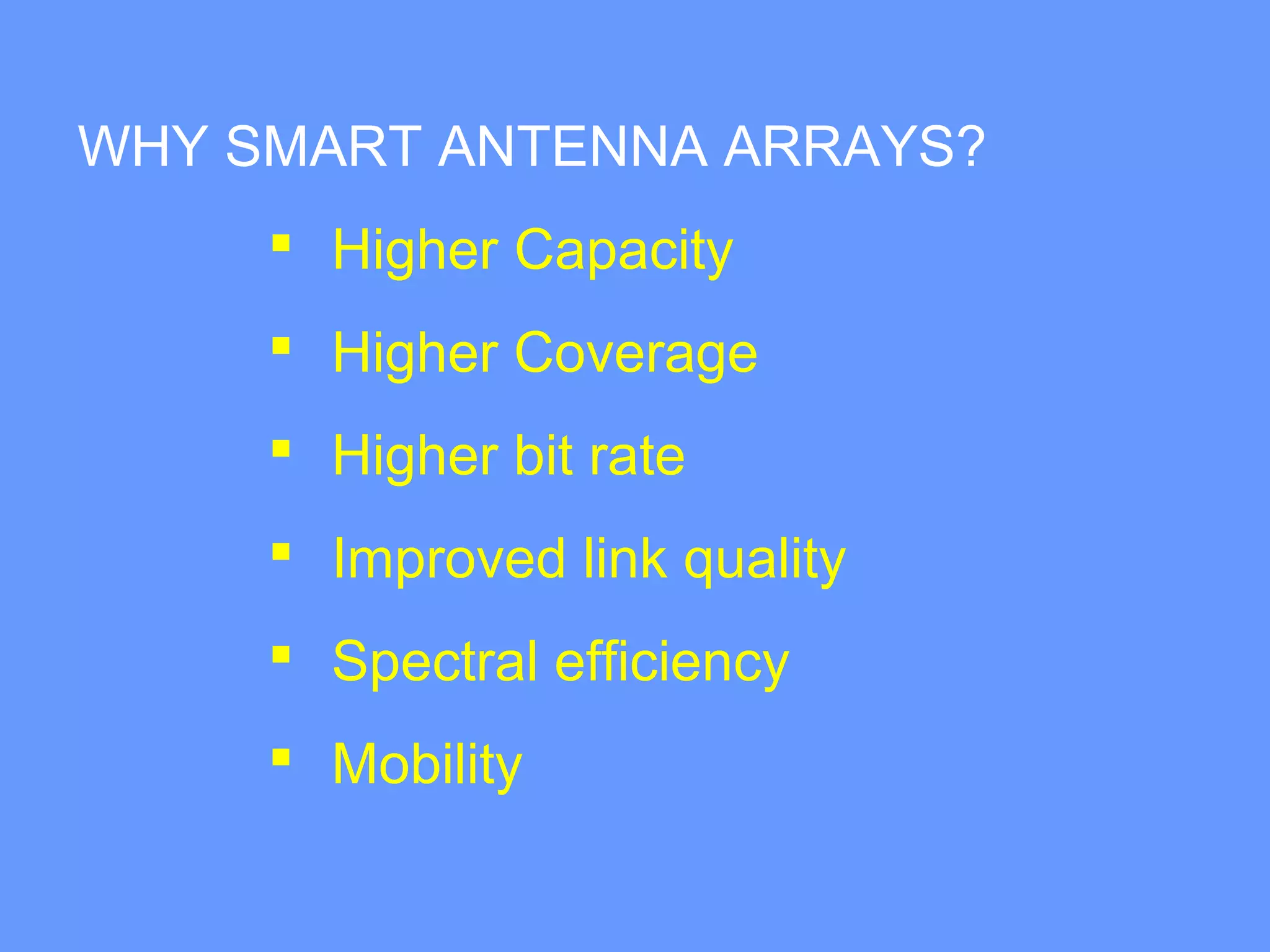 ppt on Smart antennas | PPT