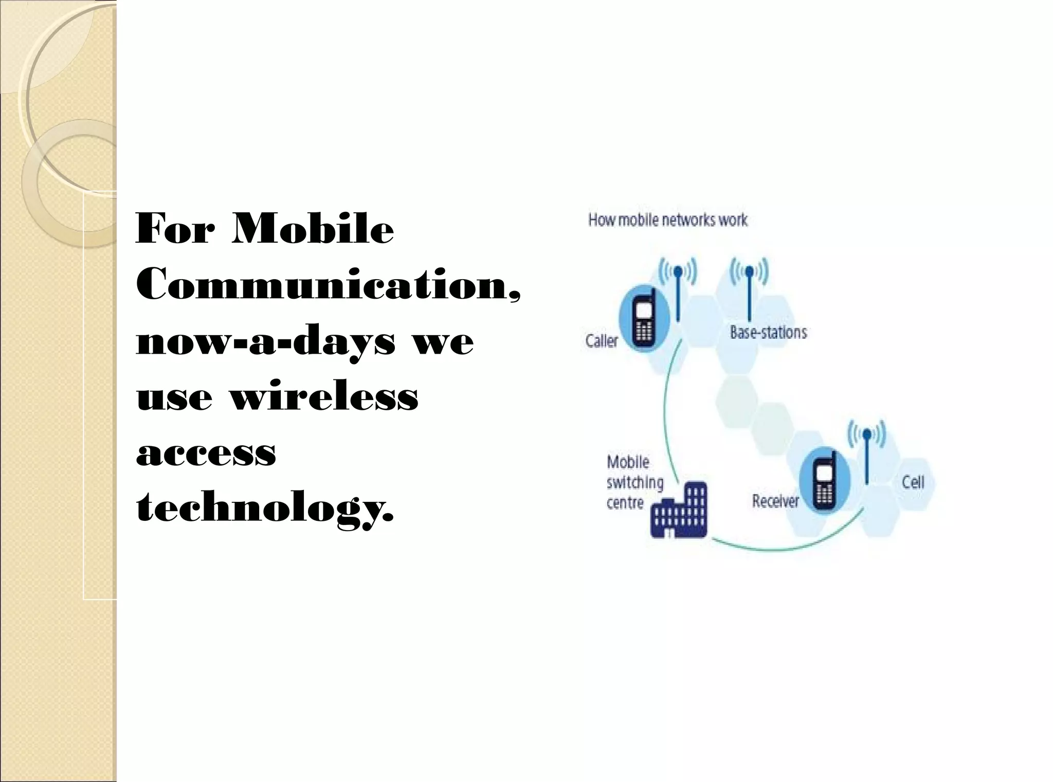 Smart antennas for mobile communication | PPT | Technology & Computing