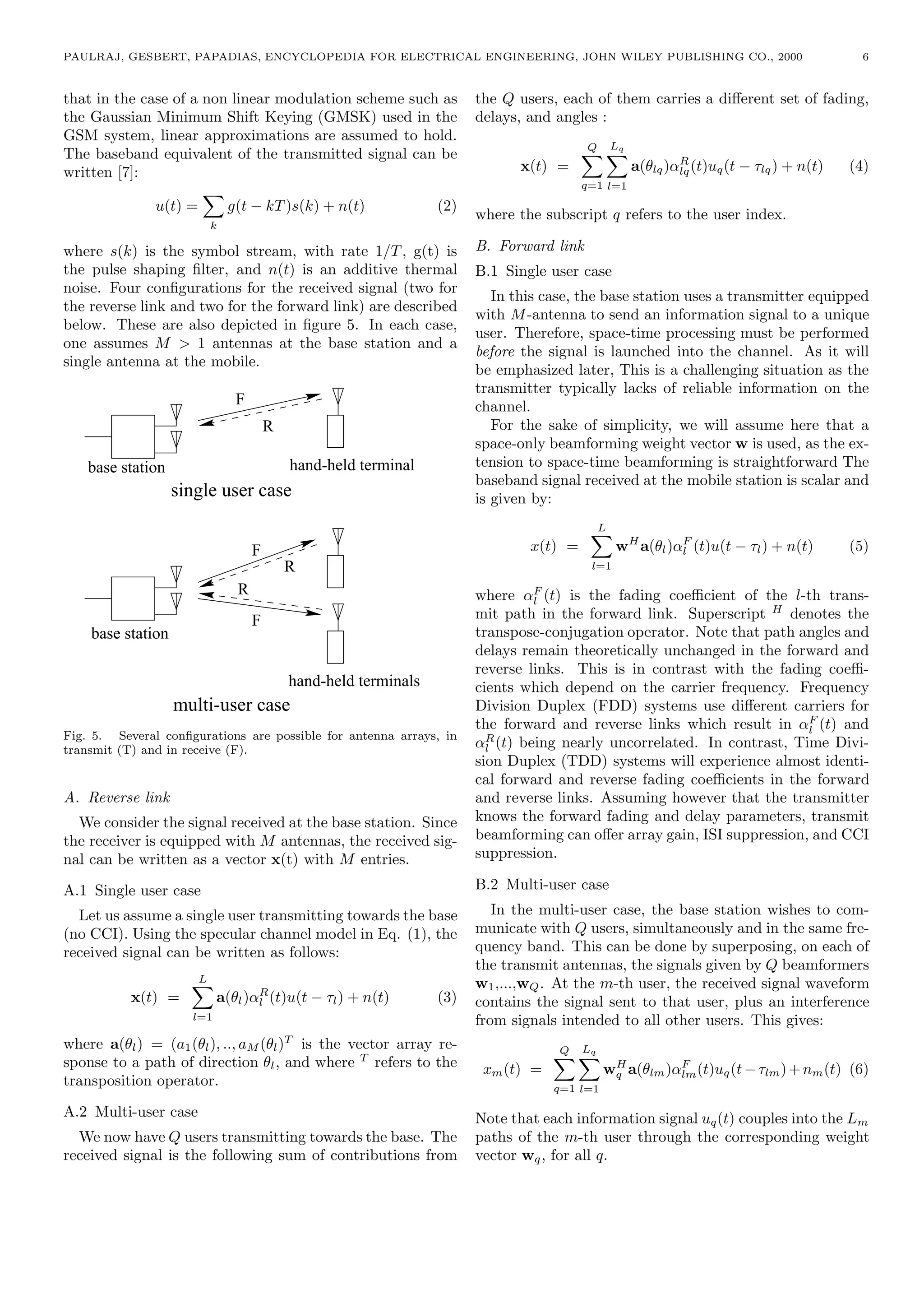 Smart antennas for mobile communications | PDF