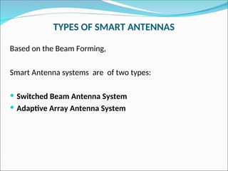 smart antennas for mobile communications.ppt