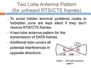 Smart antennas in ad hoc networks | PPT