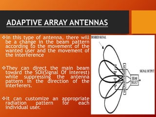 Smart antenna systems | PPTX | Internet of Things | Internet