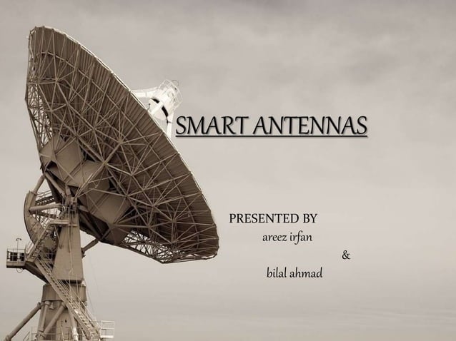 Smart antenna systems | PPT