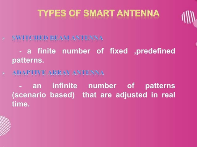 Smartantennasystemsfinalppt | PPT
