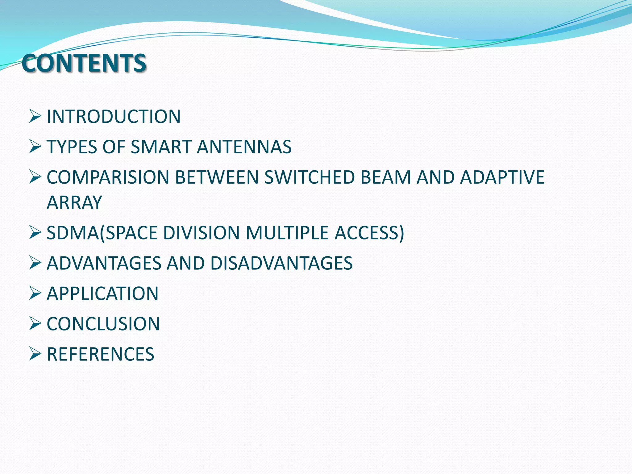 Smart antenna systems | PPTX