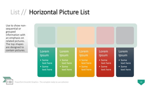 Smart Art Graphics Ready to Use Template | PPTX | Desktop Publishing ...