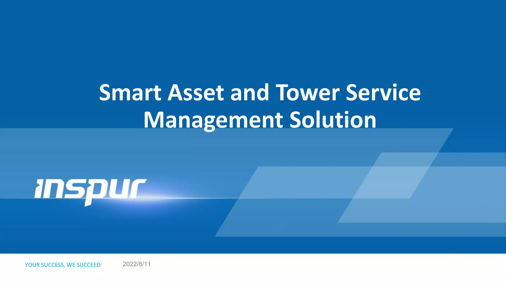 Smart Asset & Tower Service Management Solution updated.pdf | Computing ...