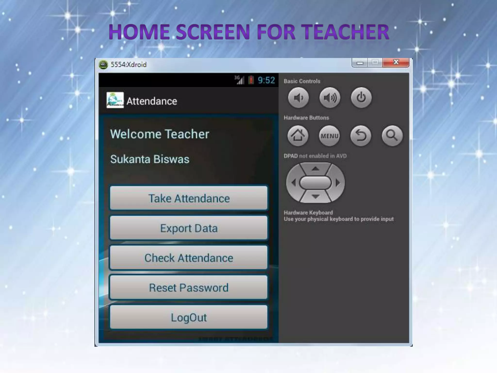 Smart Attendance Management System Using Android WIFI Technology | PPTX | Operating Systems ...