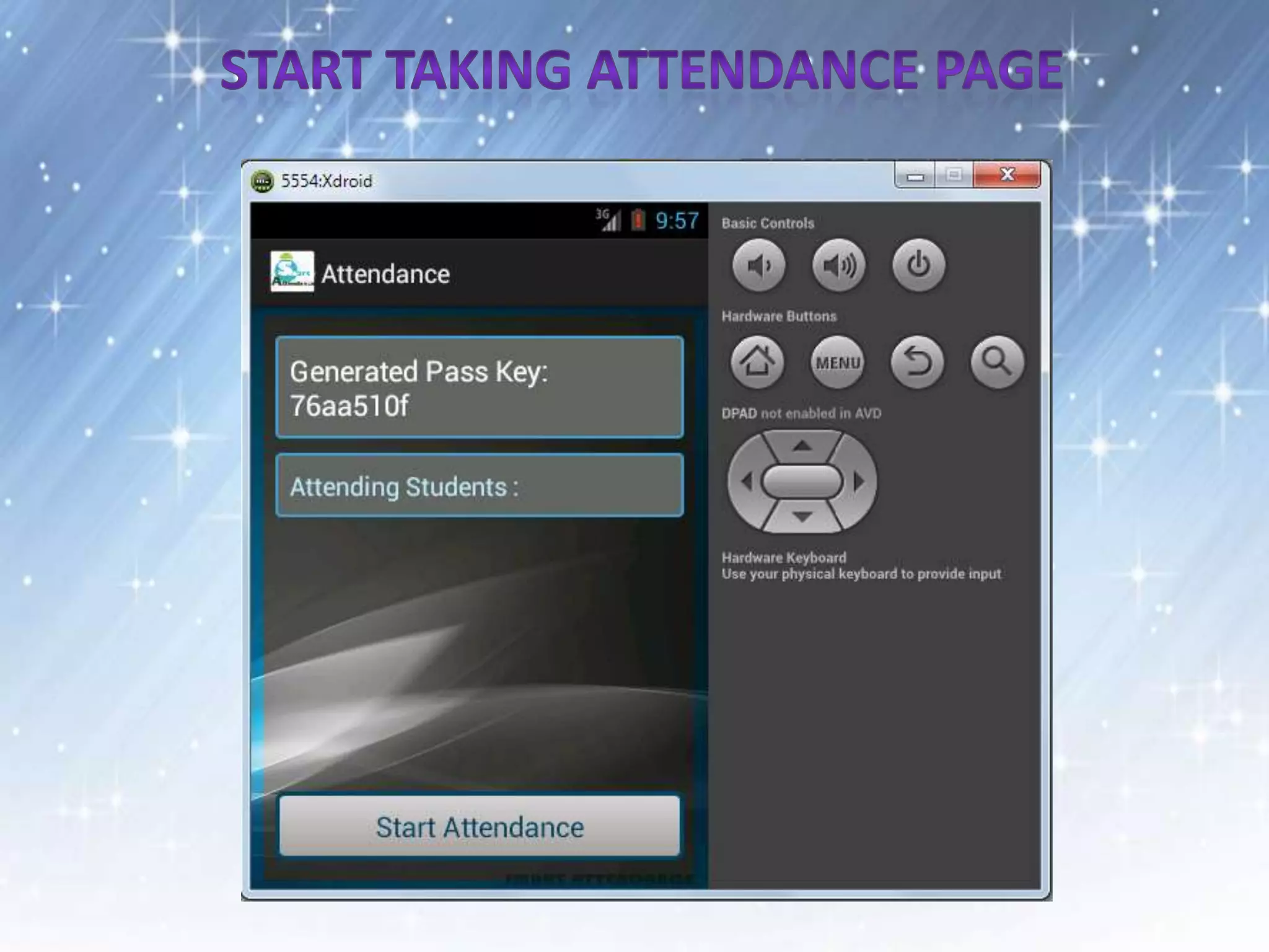 Smart Attendance Management System Using Android WIFI Technology | PPTX