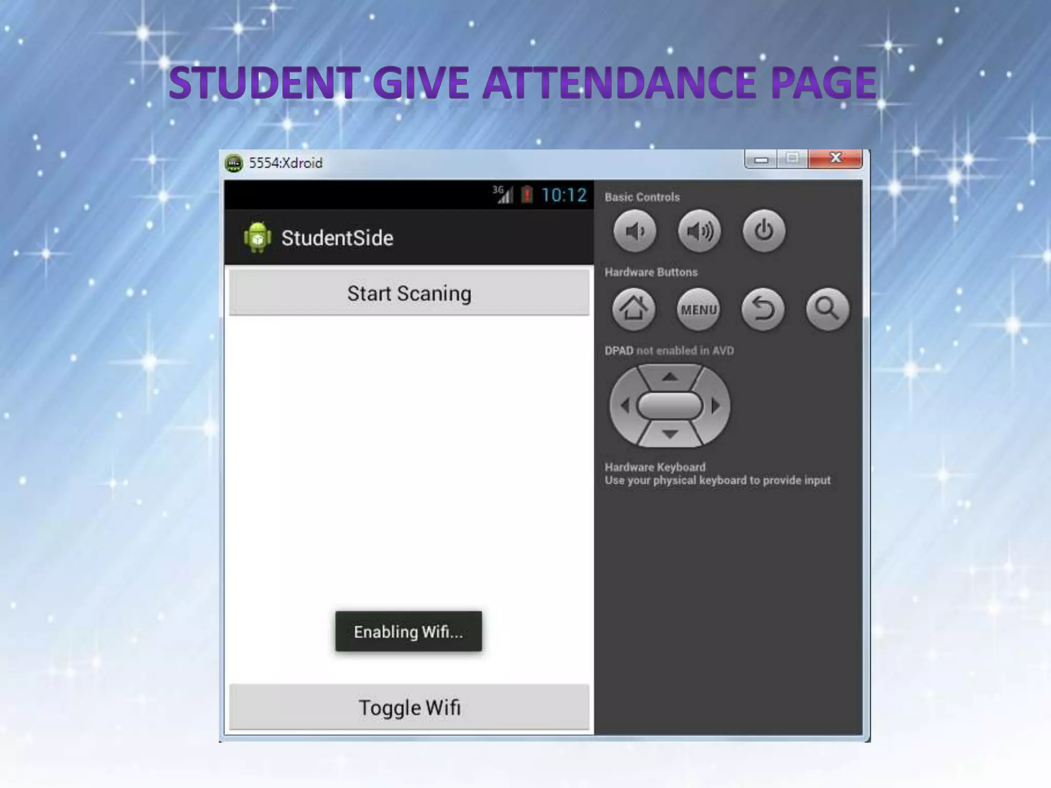 Smart Attendance Management System Using Android WIFI Technology | PPTX