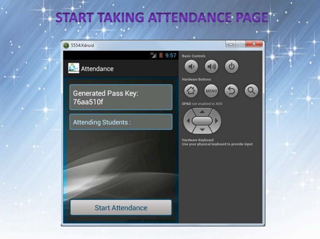 Smart Attendance Management System Using Android WIFI Technology | PPTX | Operating Systems ...
