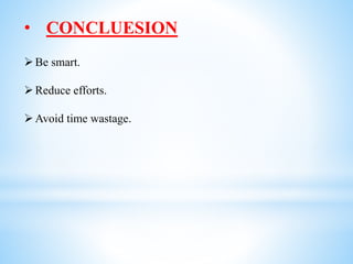 Smart attendance application | PPTX