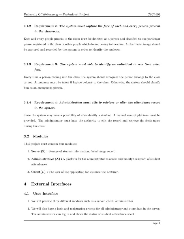 Smart attendance system using facial recognition | PDF