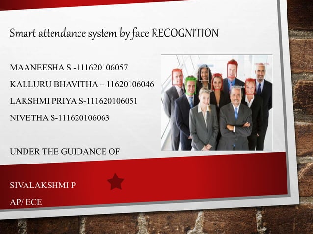 SMART ATTENDANCE SYSTEM.pptx