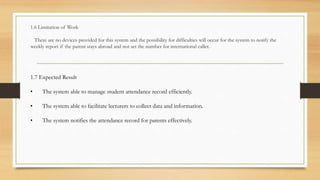 SMART ATTENDANCE SYSTEM USING QR CODE WITH SMS.pptx