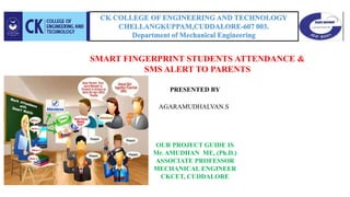 IOT BASED SMART ATTENDANCE | PPTX