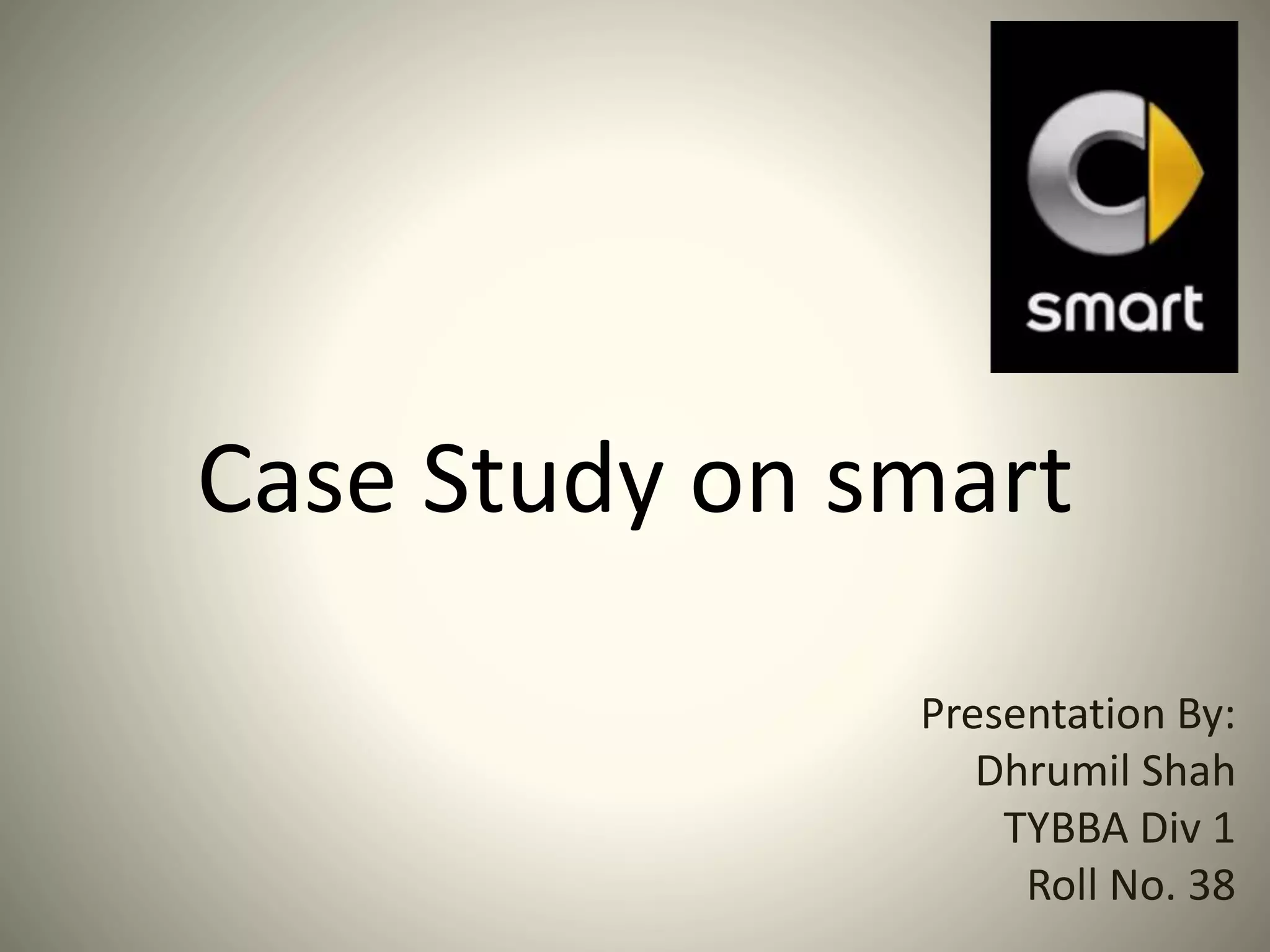 Smart automobiles | PPT