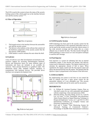Smart automobile security system using labview | PDF