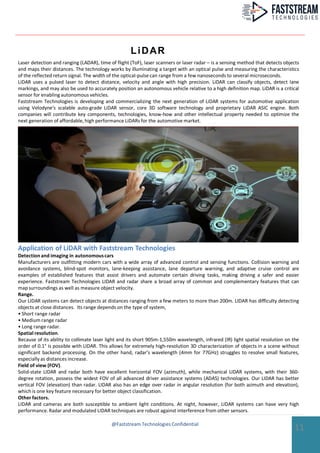 Smart automotive solutions-Faststream Technologies | PDF