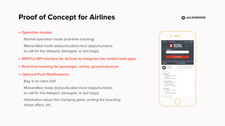 Smart Baggage Tracking: End-to-End Sensor-Based Solution | PDF