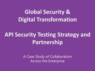 Building an API Security Strategy | PPT