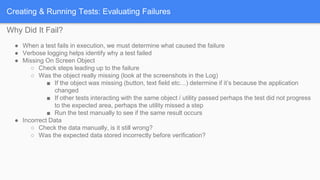 Test Automation: How to Succeed When Moving Beyond Manual Testing | PPT