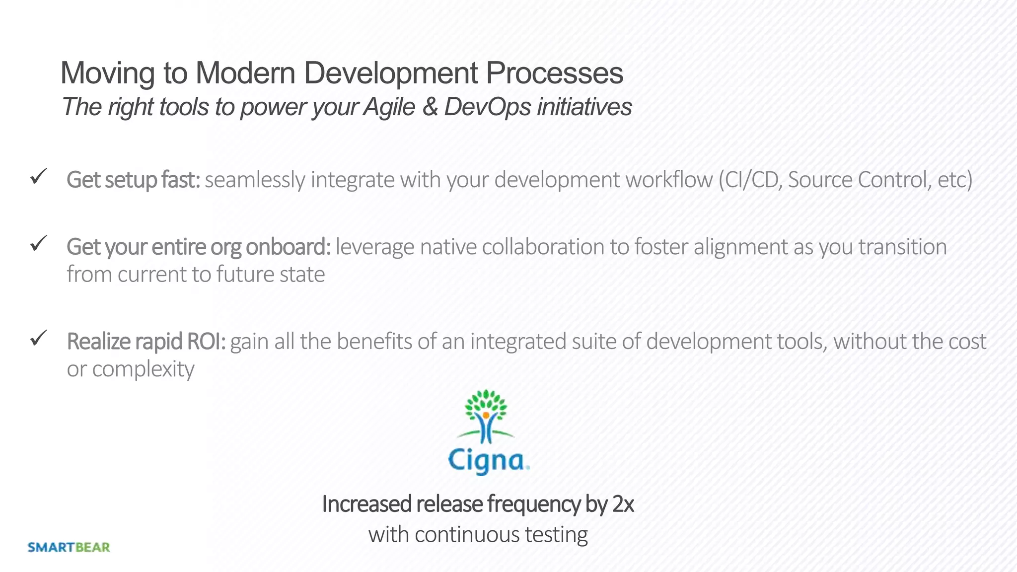 SmartBear Solutions for Agile & DevOps | PPTX