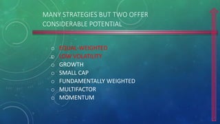 Smart Beta Infographic | PPT