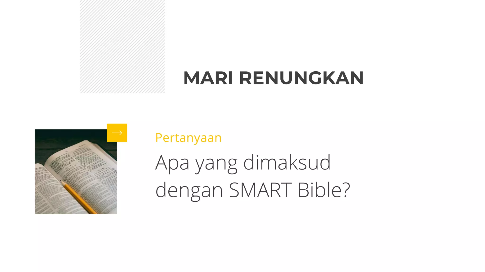 SMART BIBLE -- Studi Alkitab Digital | PPT